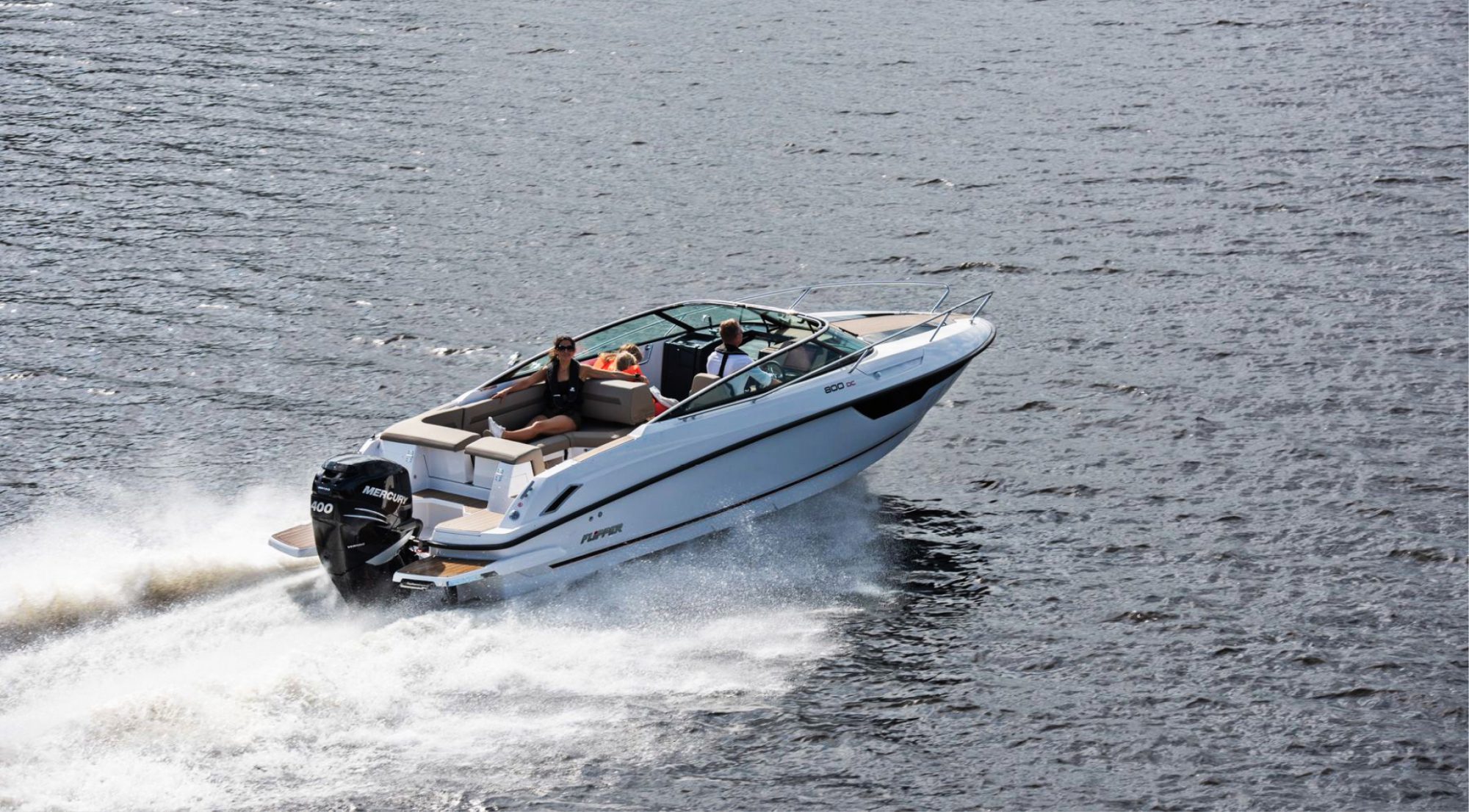 Flipper 800 DC - Flipper Boats - Day Cruiser