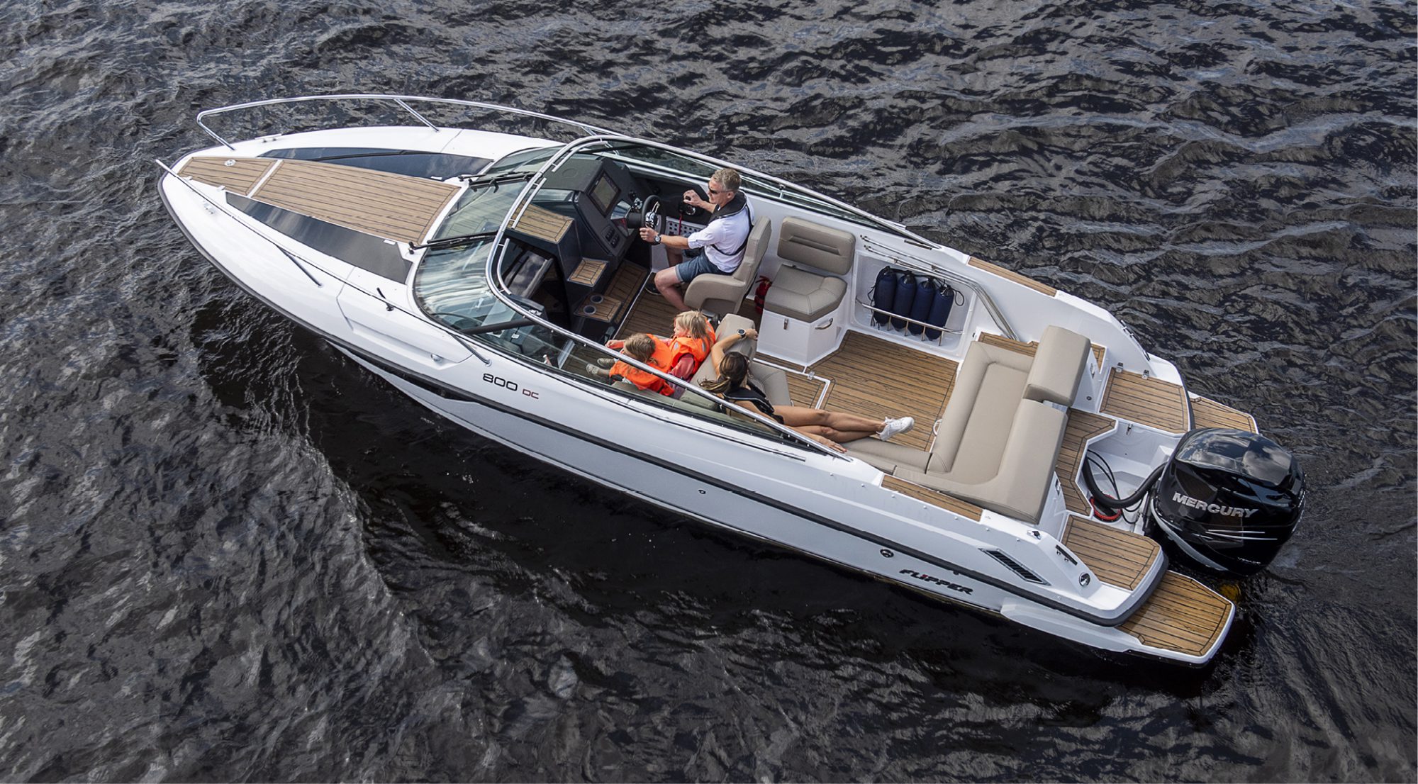 Flipper 800 DC - Flipper Boats - Day Cruiser